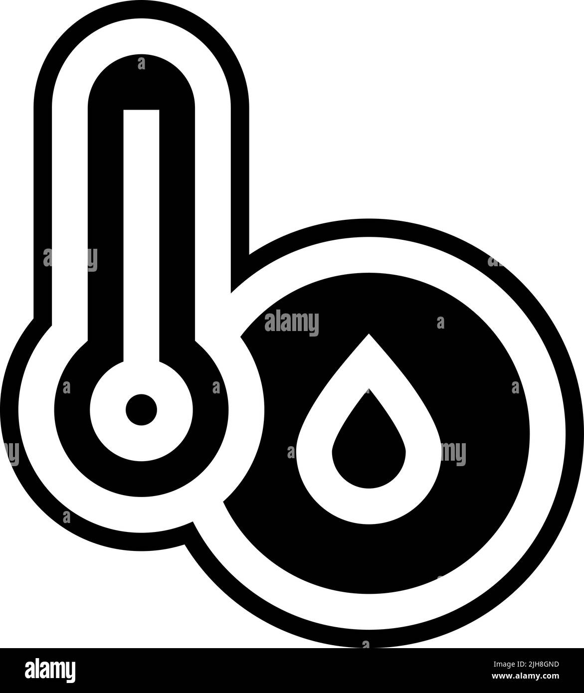 Water hot water icon Stock Vector Image & Art - Alamy