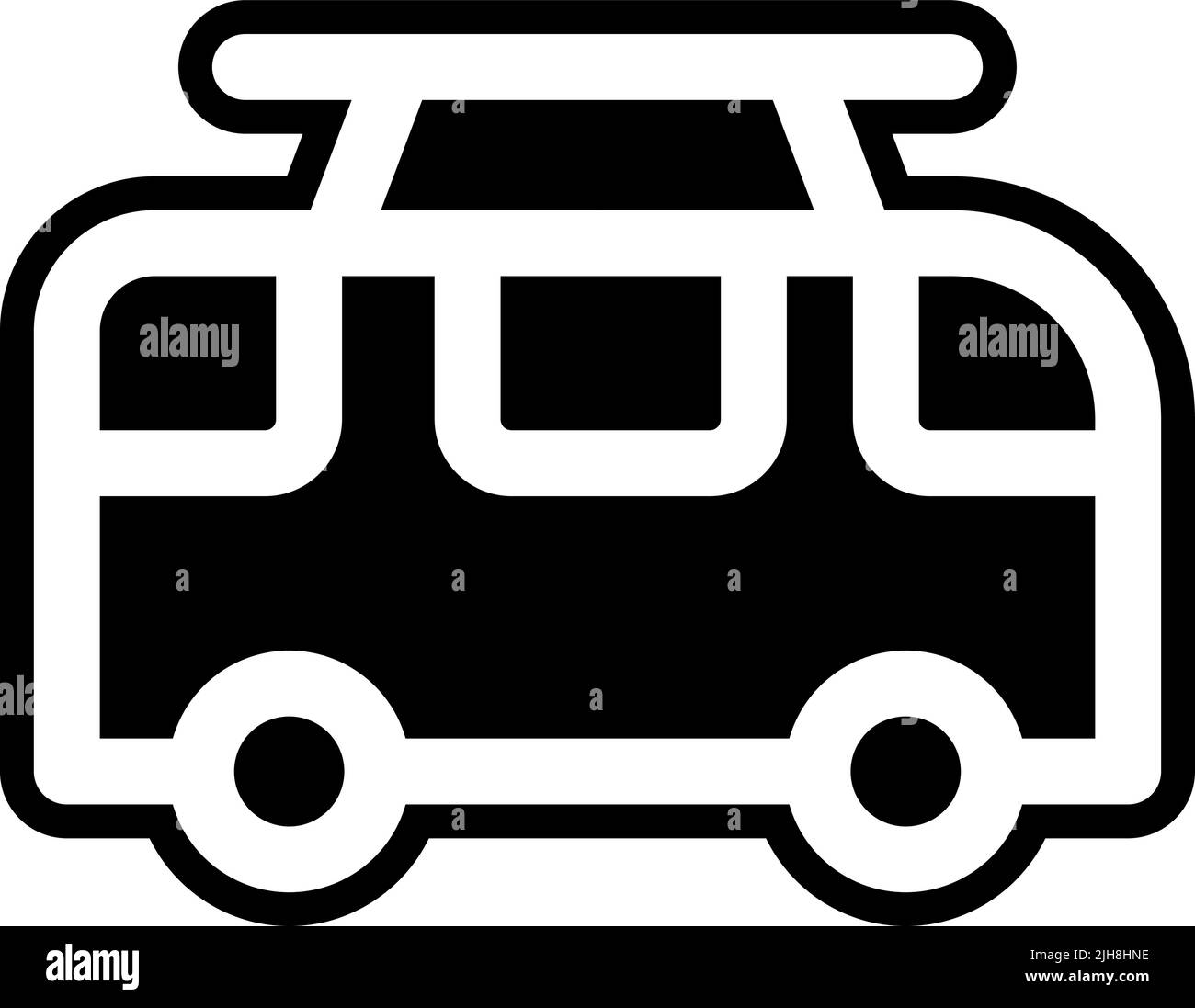 Retro camper Stock Vector Images - Alamy