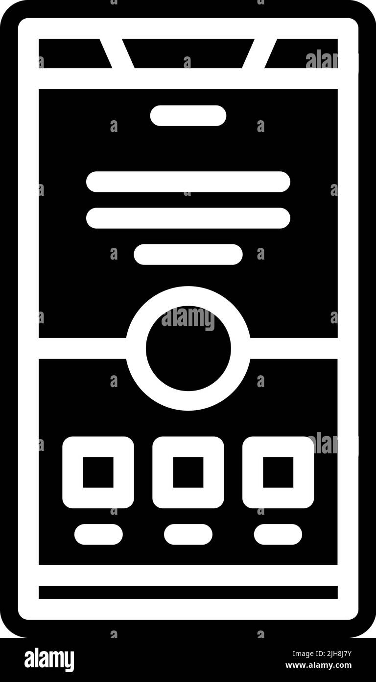 Landing page template banner Black and White Stock Photos & Images - Alamy