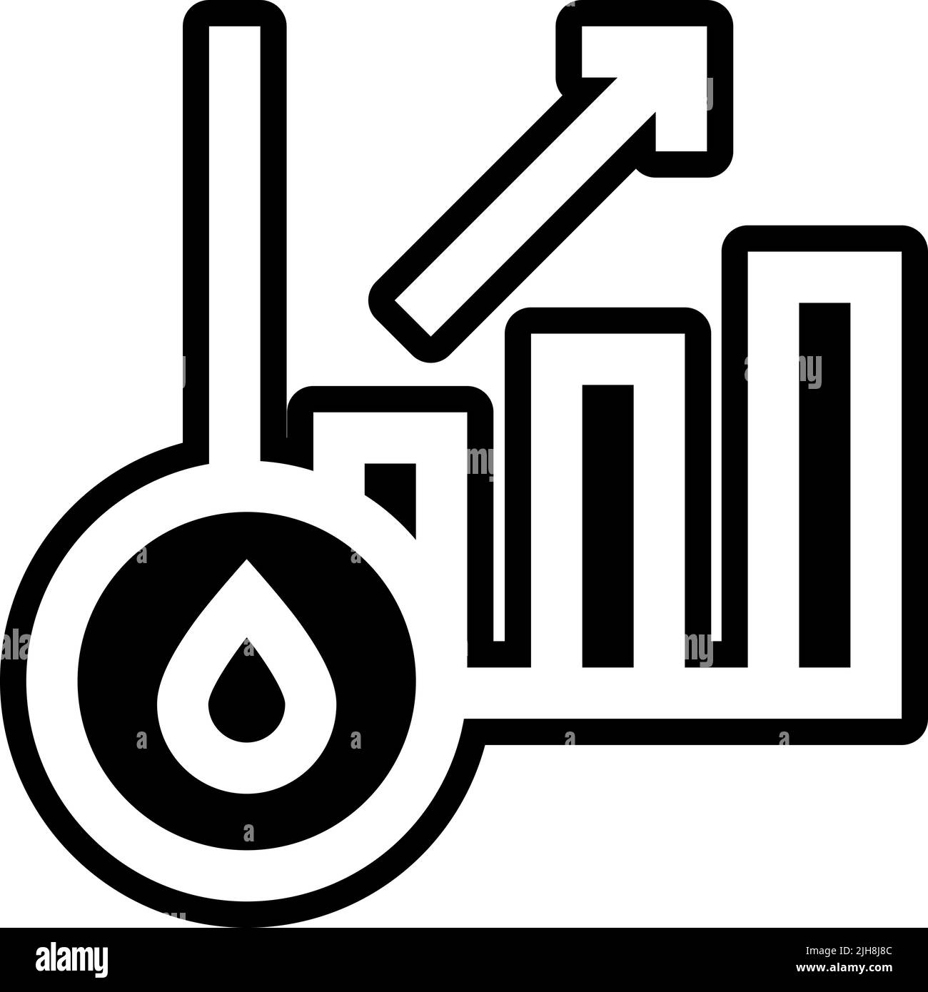 Concept water data Black and White Stock Photos & Images - Alamy