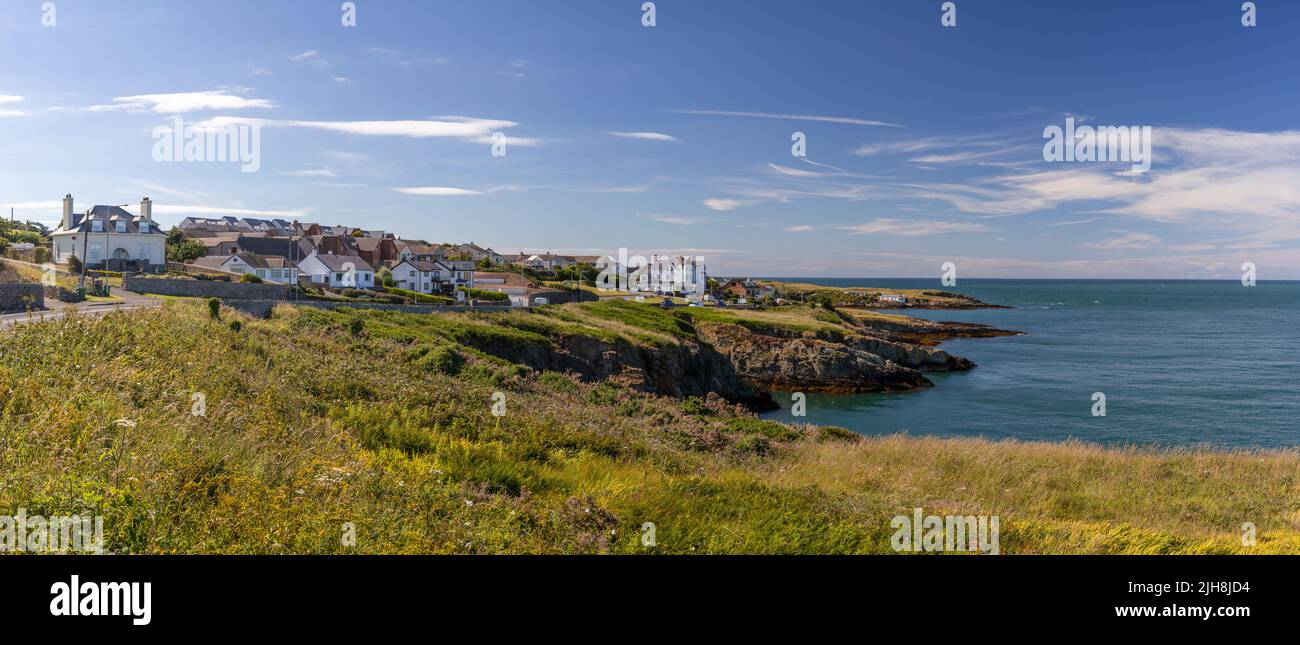 Bull Bay on the coast of Anglesey, North Wales Stock Photo - Alamy