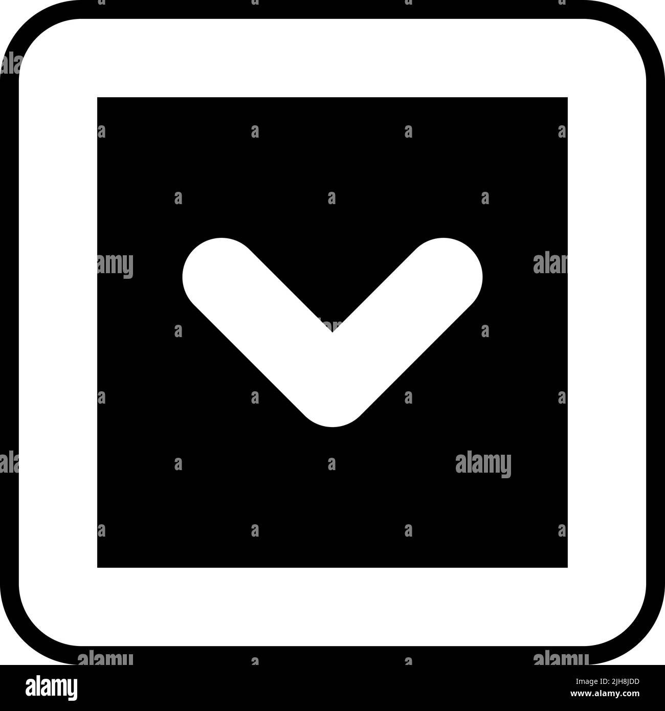 User interface down chevron icon Stock Vector Image & Art - Alamy User interface down chevron icon Stock Vector Image & Art - Alamy