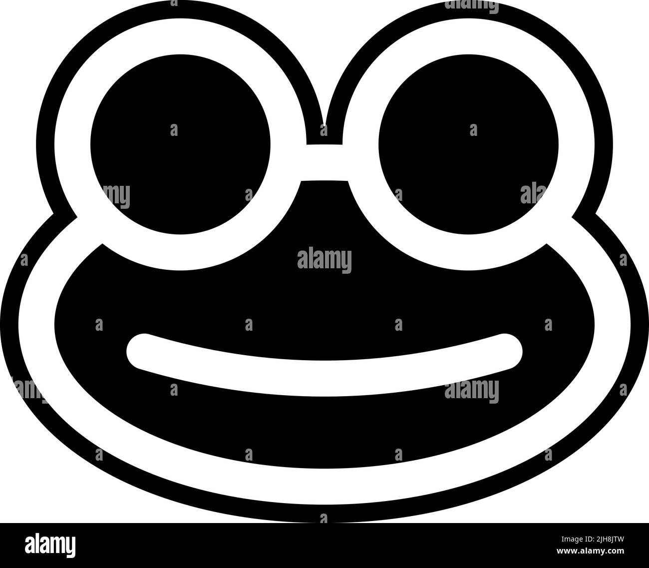 Set cute little frog hi-res stock photography and images - Alamy