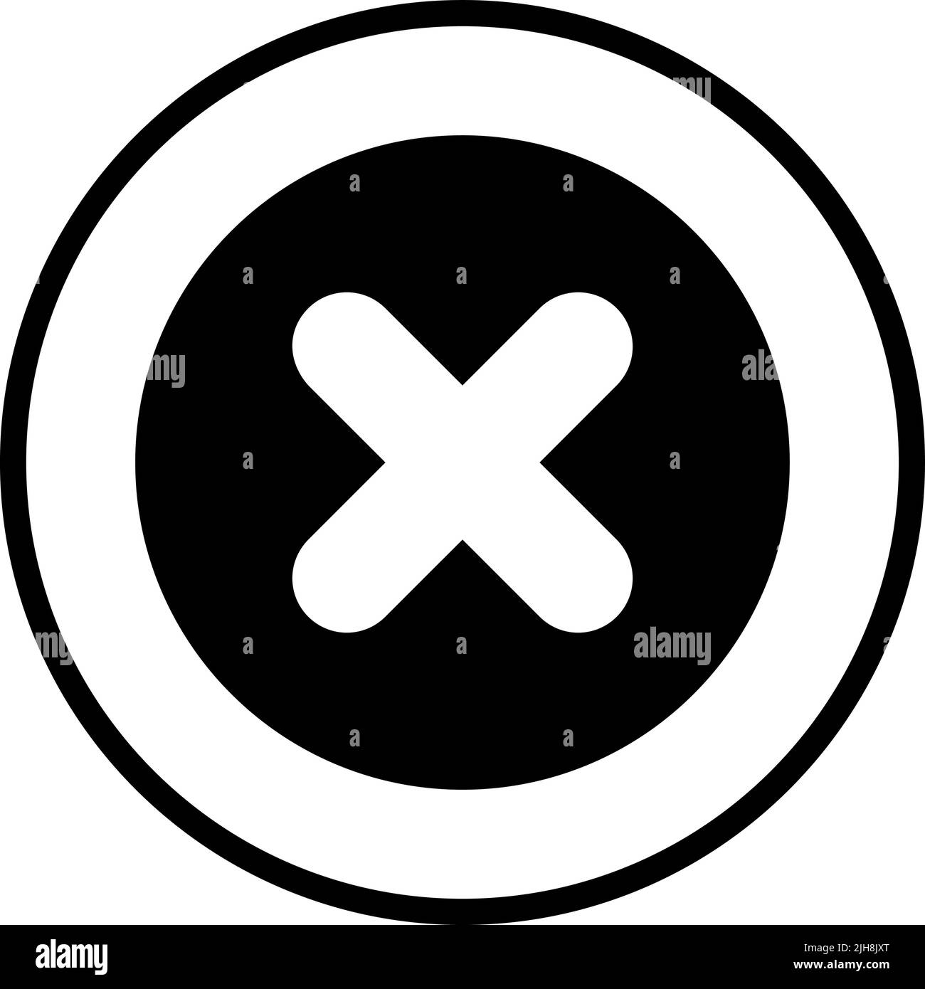 Cancel message Stock Vector Images - Alamy