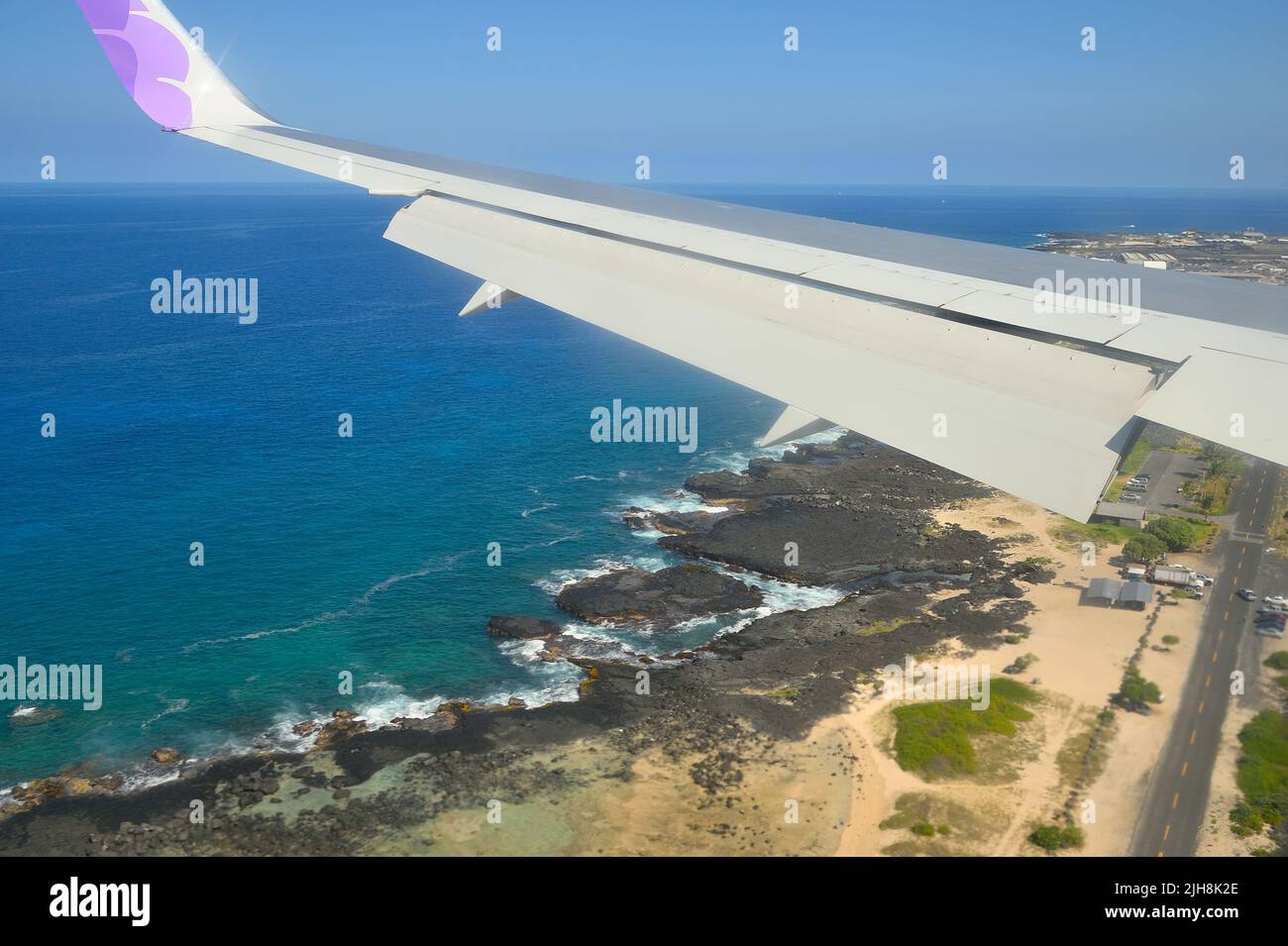 Hawaii big island kona aerial hi-res stock photography and images - Alamy