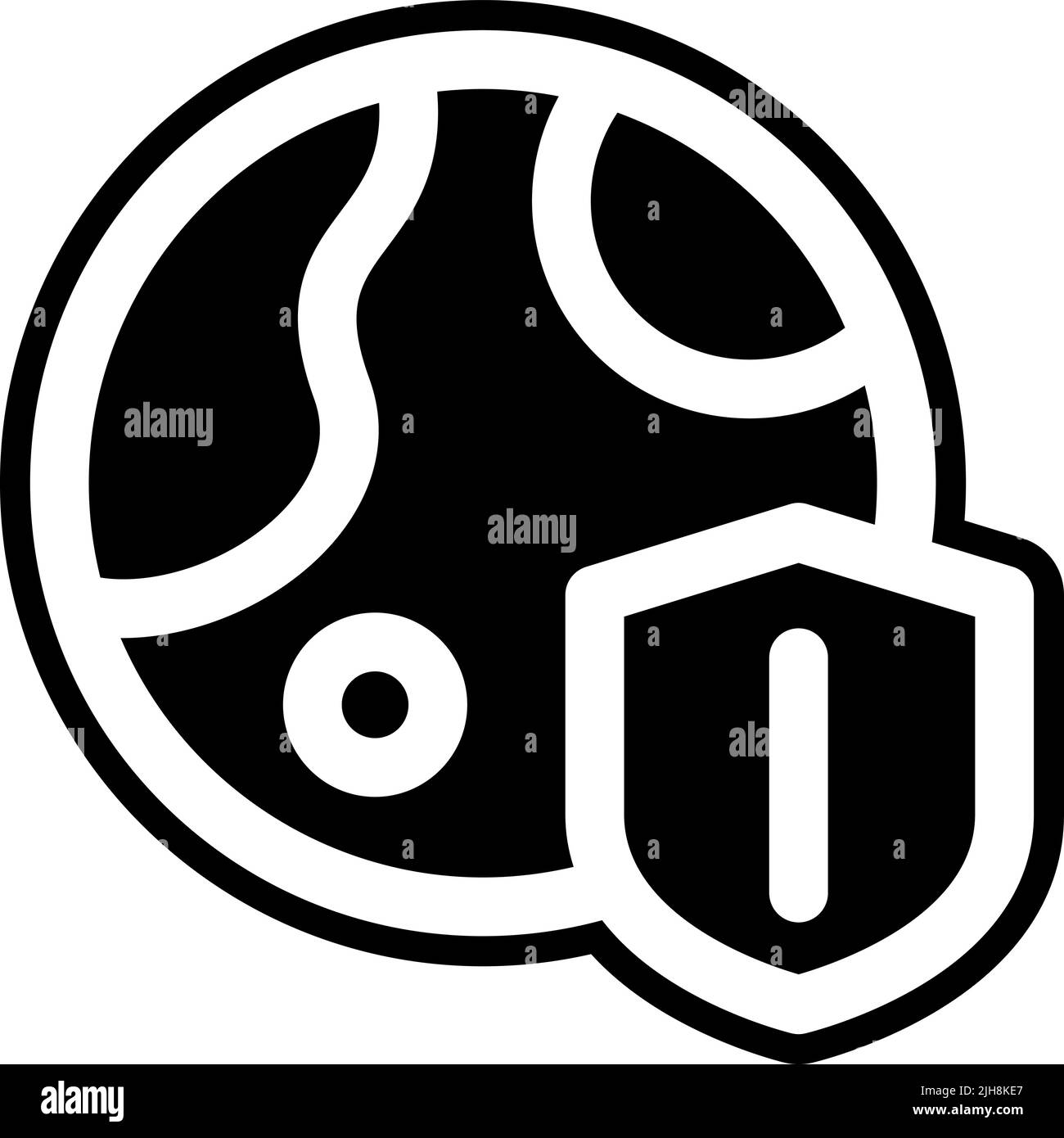 Vaccination defense icon Stock Vector Image & Art - Alamy