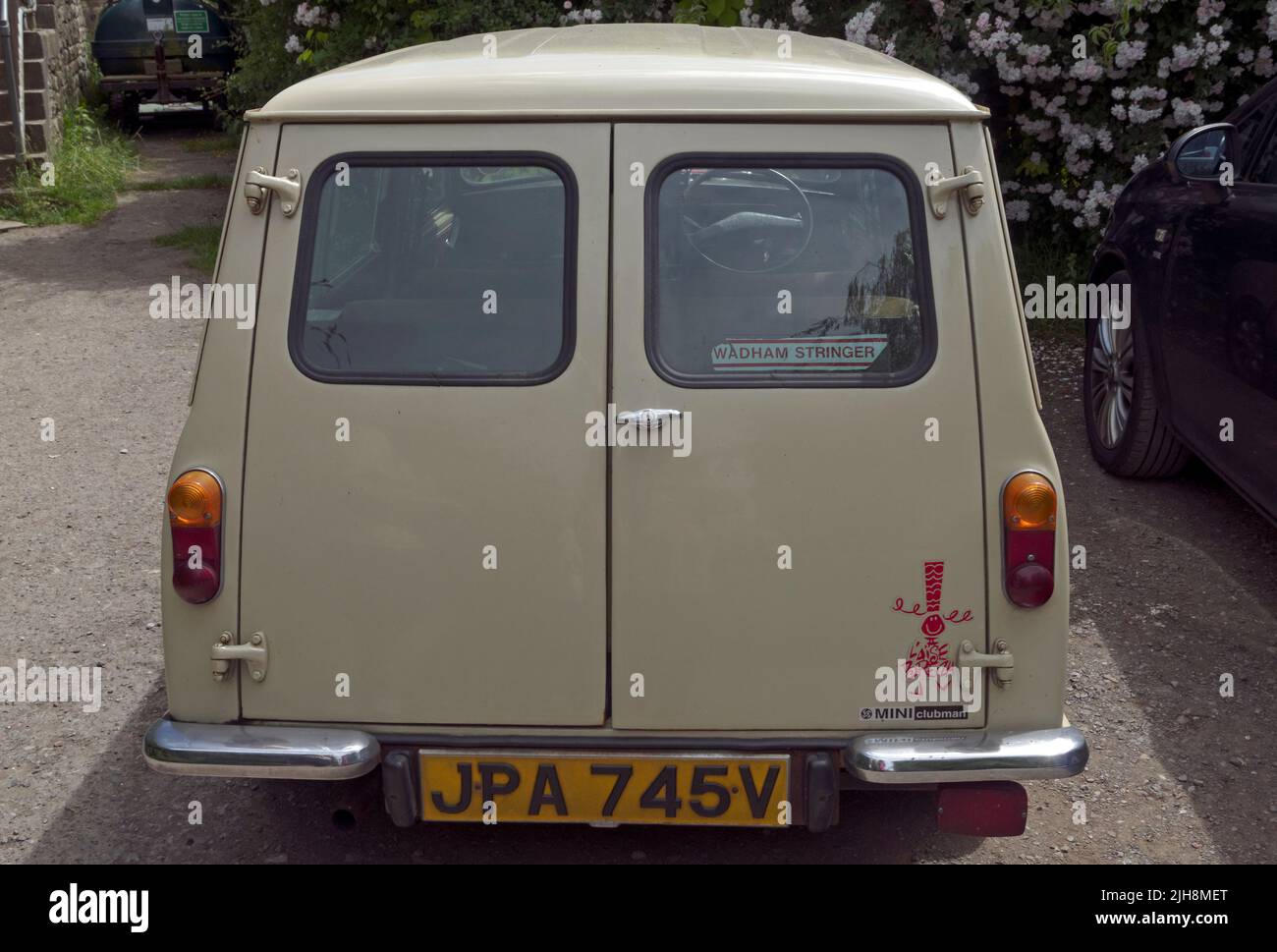 Old Mini Clubman estate / van. Back view. See images 2JH8MET and ...