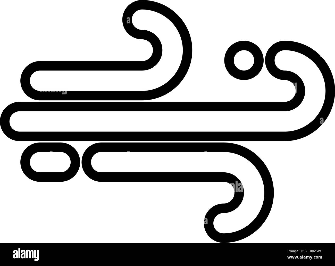 Weather app wind icon Stock Vector Image & Art - Alamy