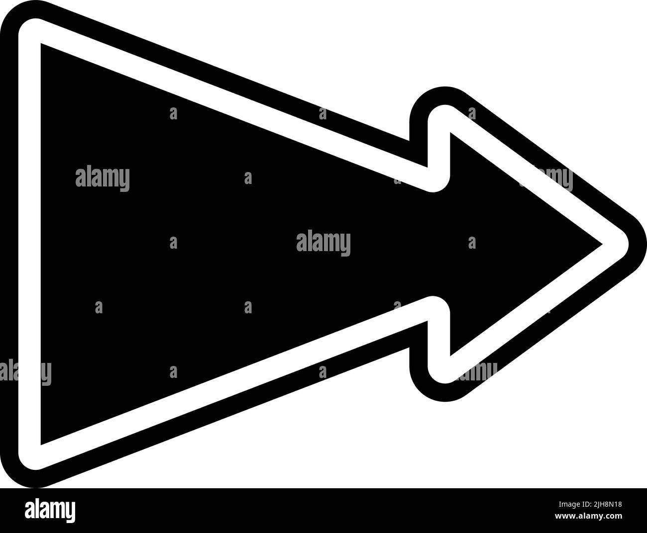 Arrows point at Stock Vector Image & Art - Alamy