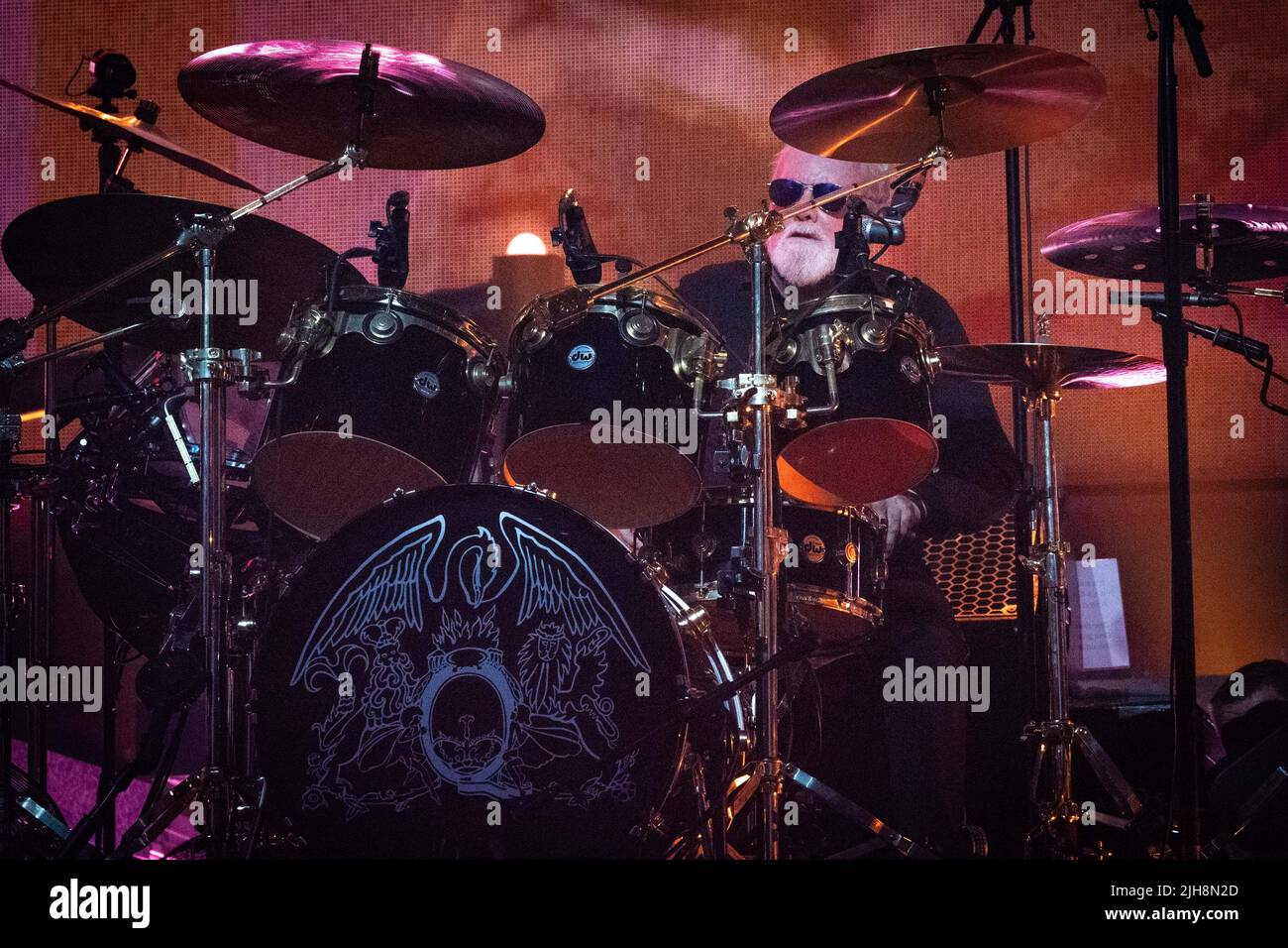Unipol Arena, Bologna, Italy, July 11, 2022, Roger Taylor (Queen ...