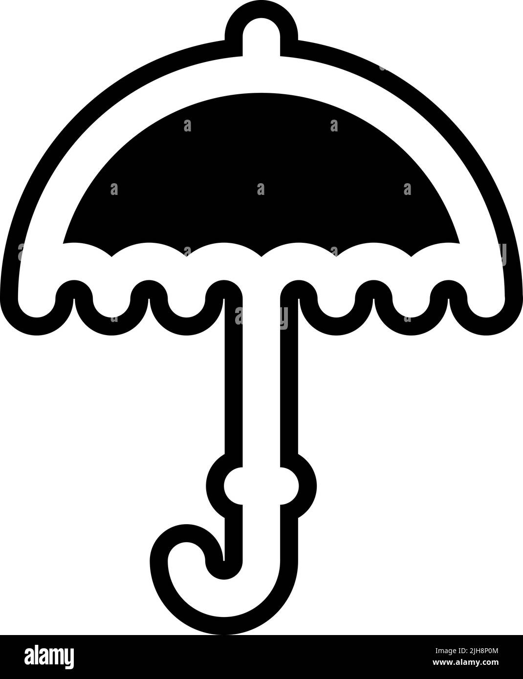 Weather app umbrella icon Stock Vector Image & Art - Alamy
