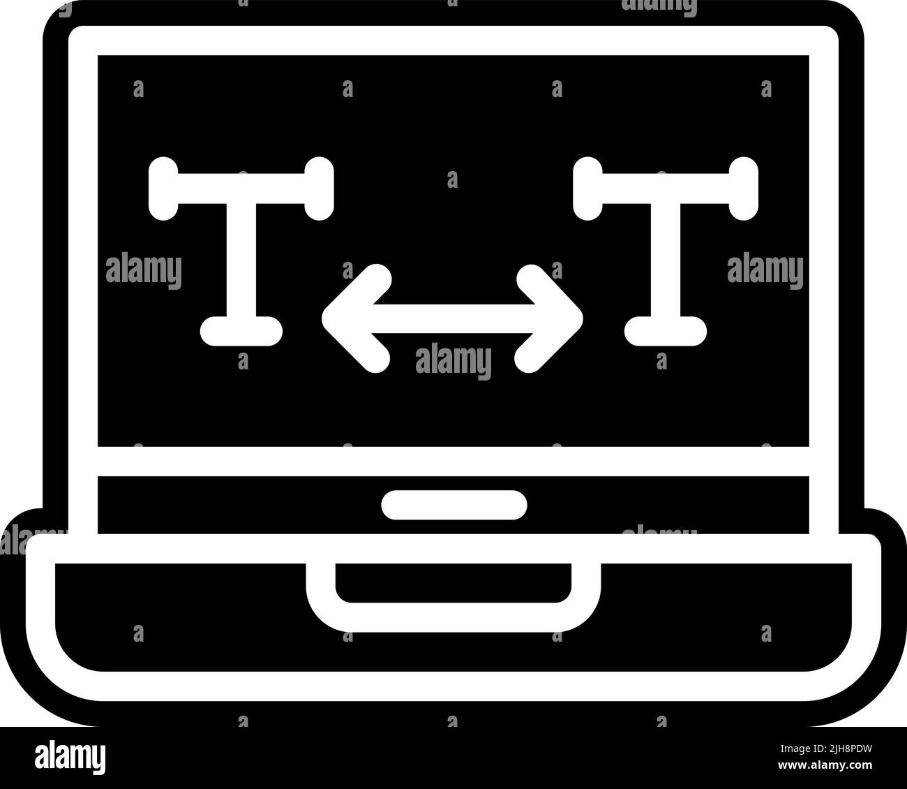 Web design spacing icon Stock Vector Image & Art - Alamy