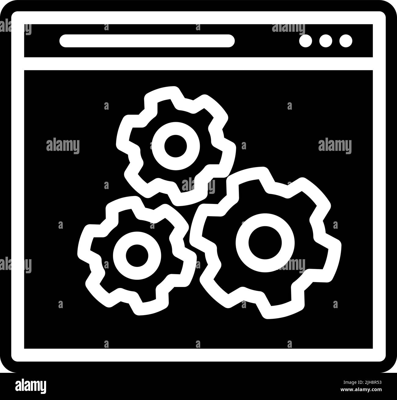 Web design configure icon Stock Vector Image & Art - Alamy