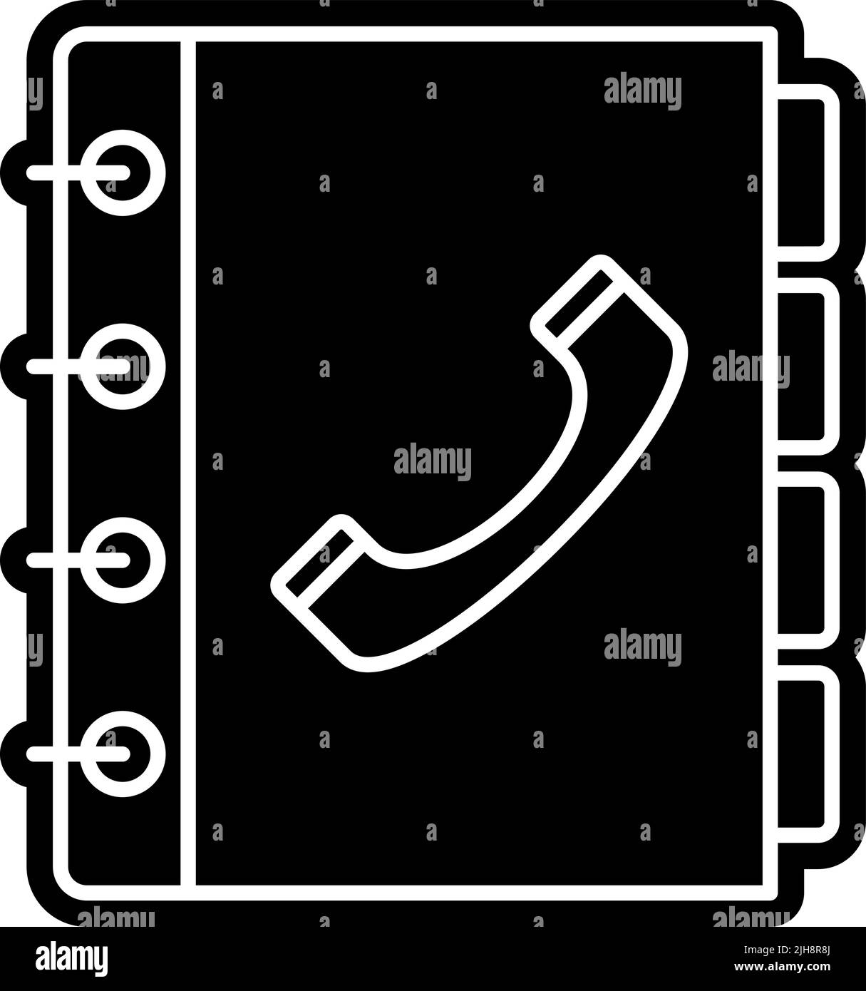 Communications contact book Stock Vector Image & Art - Alamy