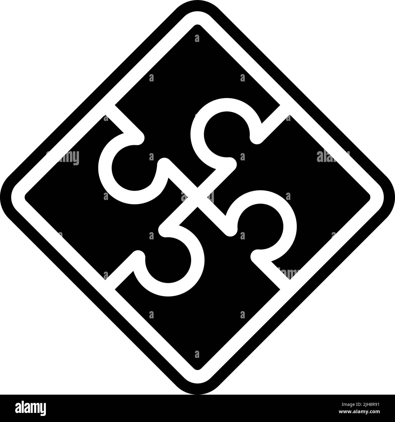 Man jigsaw puzzle Black and White Stock Photos & Images - Alamy