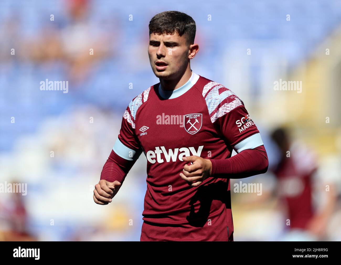 West Ham United’s Daniel Chesters in action during a pre-season ...