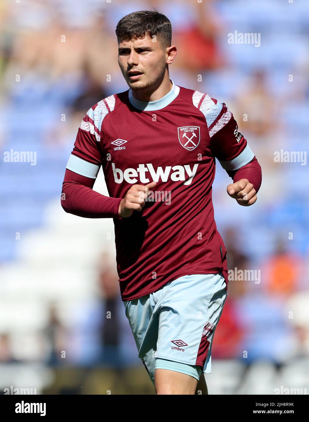 West Ham United’s Daniel Chesters in action during a pre-season ...