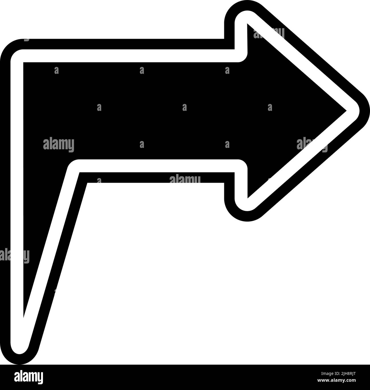 Arrows up right arrow Stock Vector Image & Art - Alamy