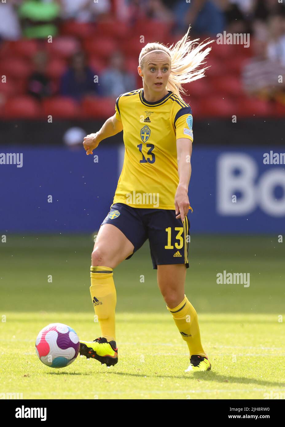 Sheffield, England, 13th July 2022. Amanda Ilestedt of Sweden during ...