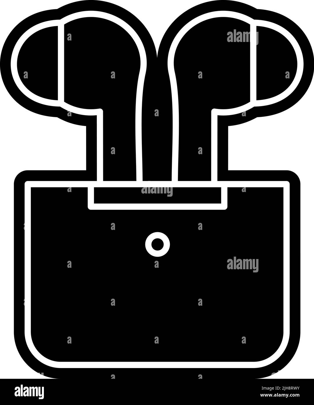 Communications earpiece Stock Vector Image & Art - Alamy