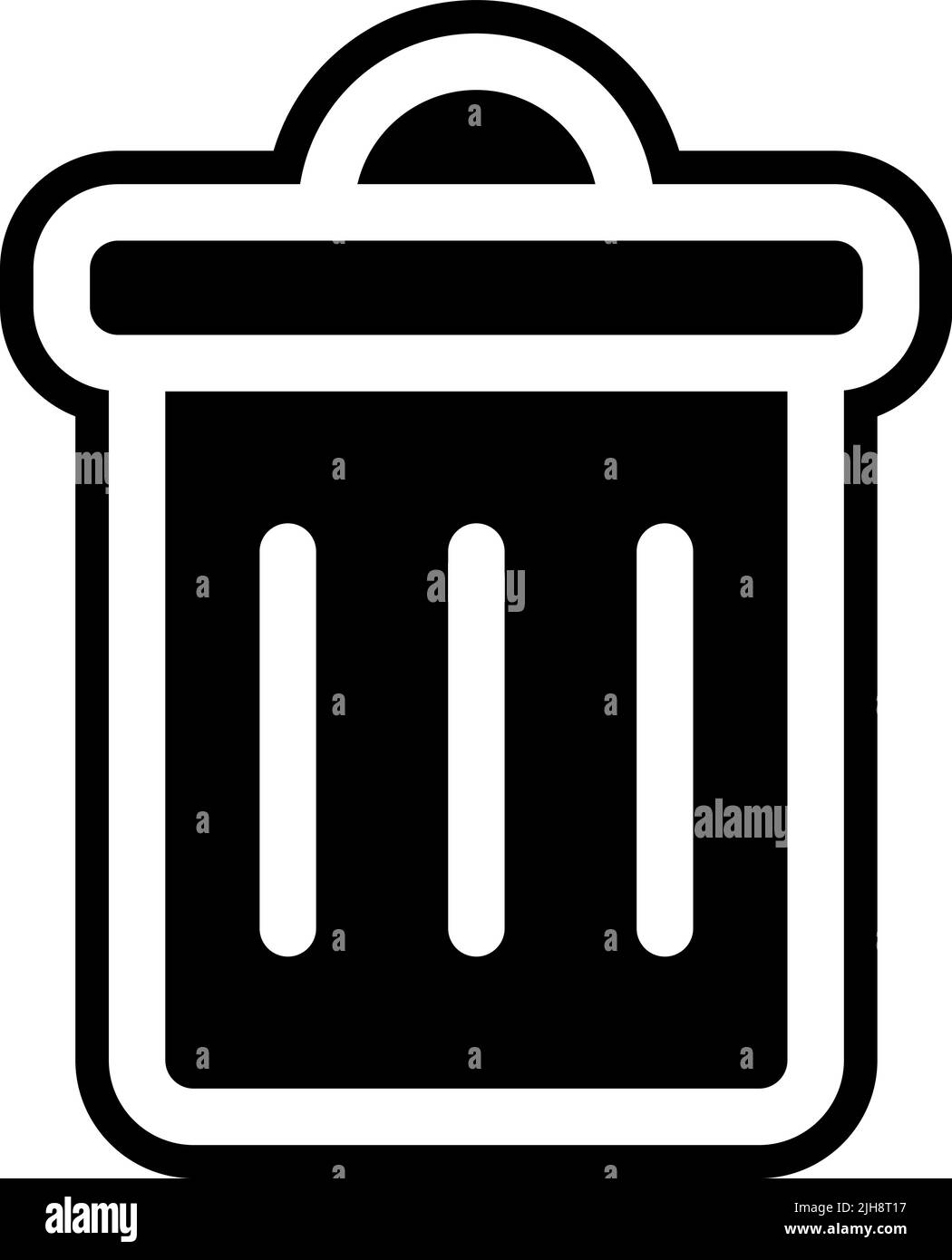 Data storage trash Stock Vector Image & Art - Alamy
