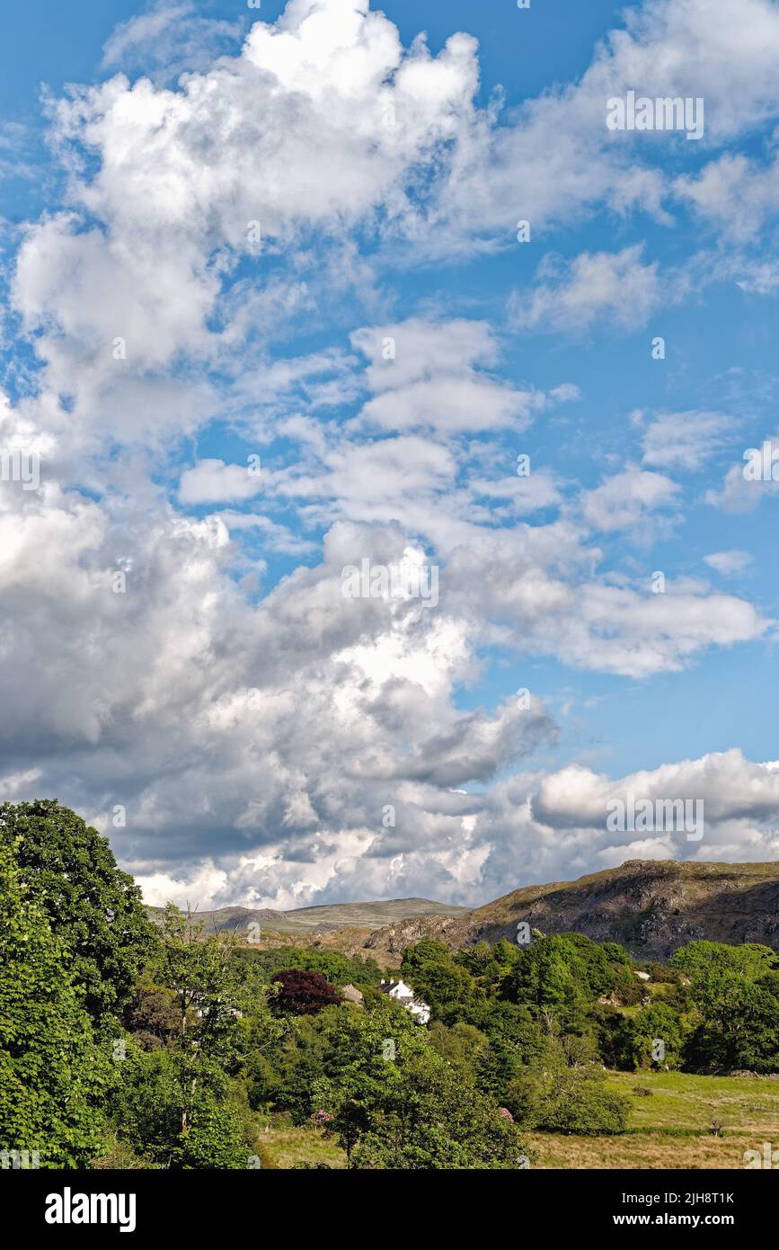 Cumulus clouds distance hi-res stock photography and images - Alamy