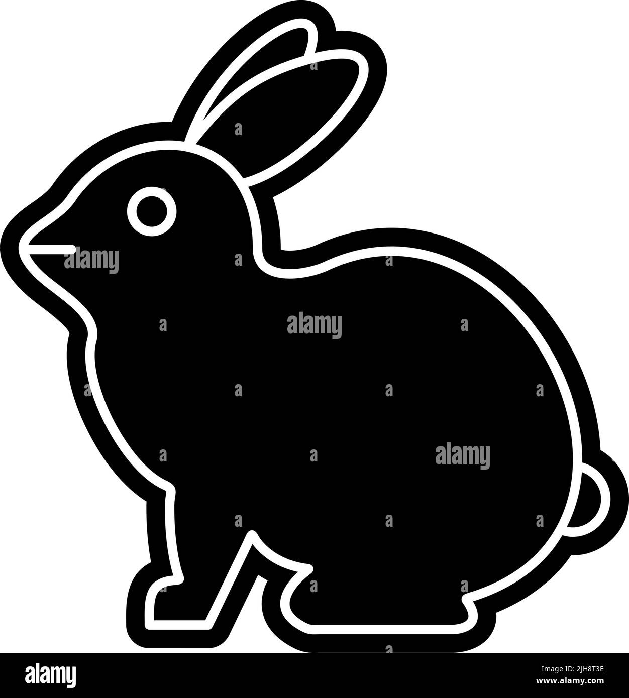 Autumn bunny Stock Vector Image & Art - Alamy