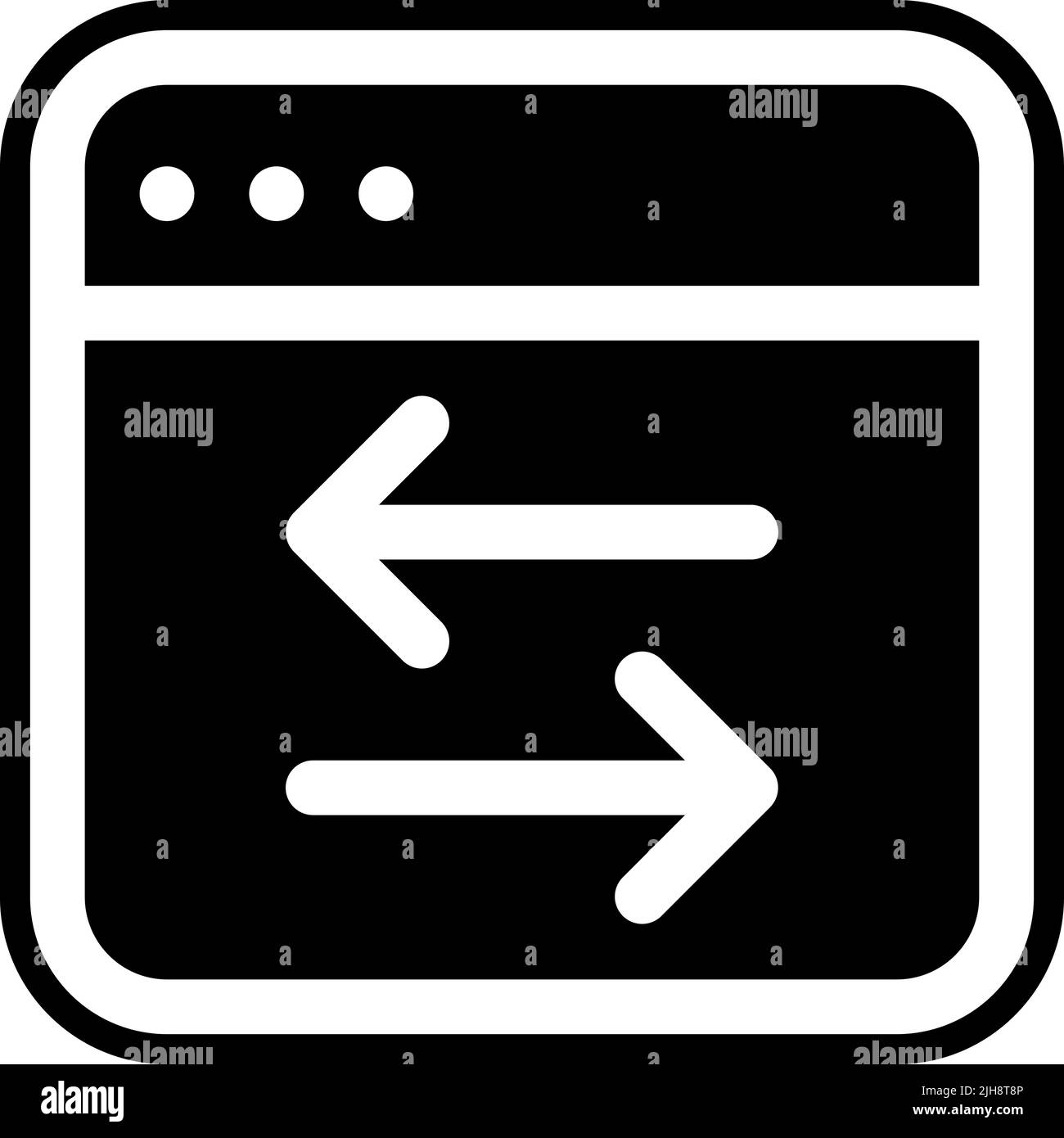 Data migration icon logo Stock Vector Images - Alamy