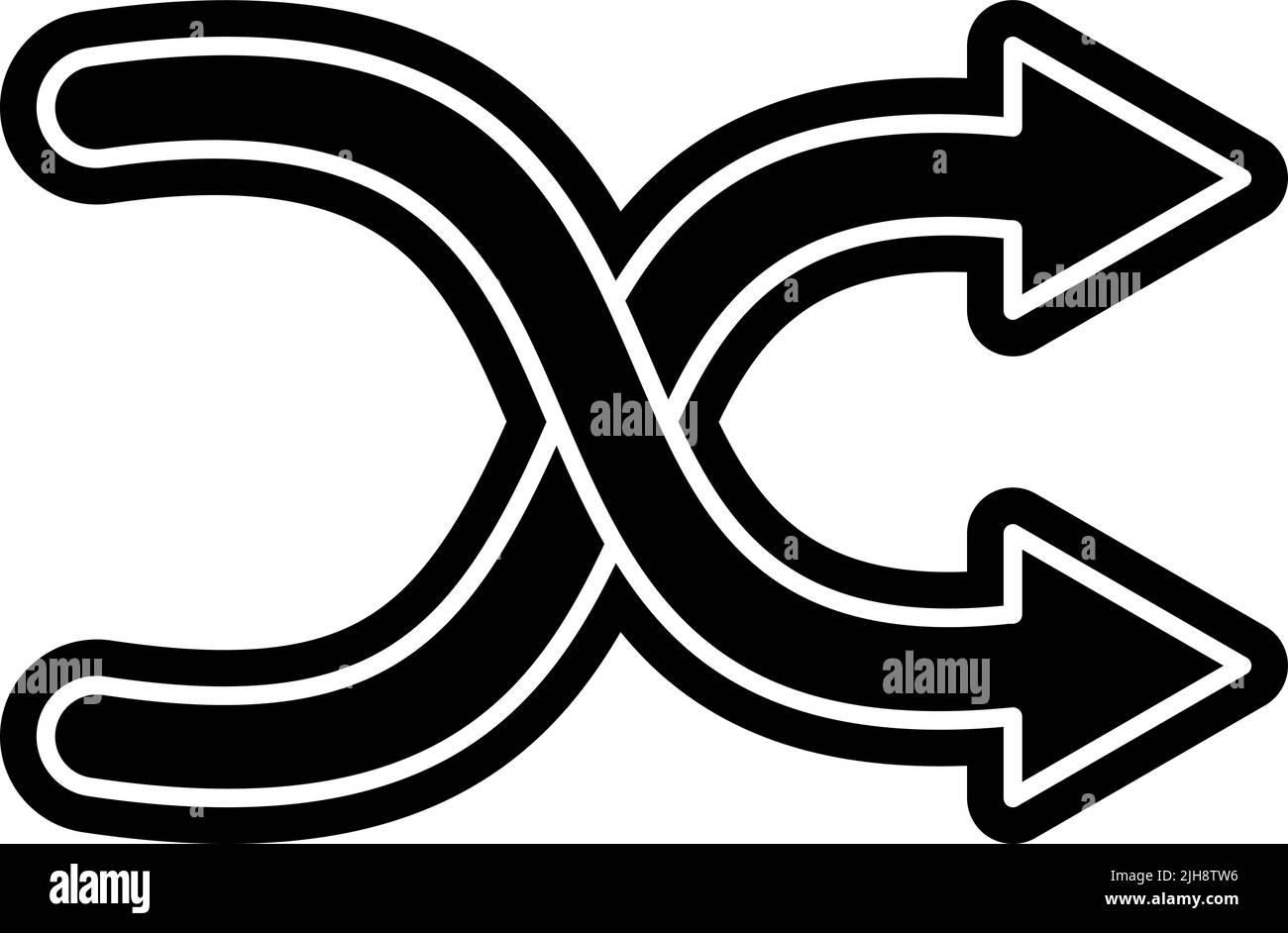 Basic element shuffle Stock Vector Image & Art - Alamy