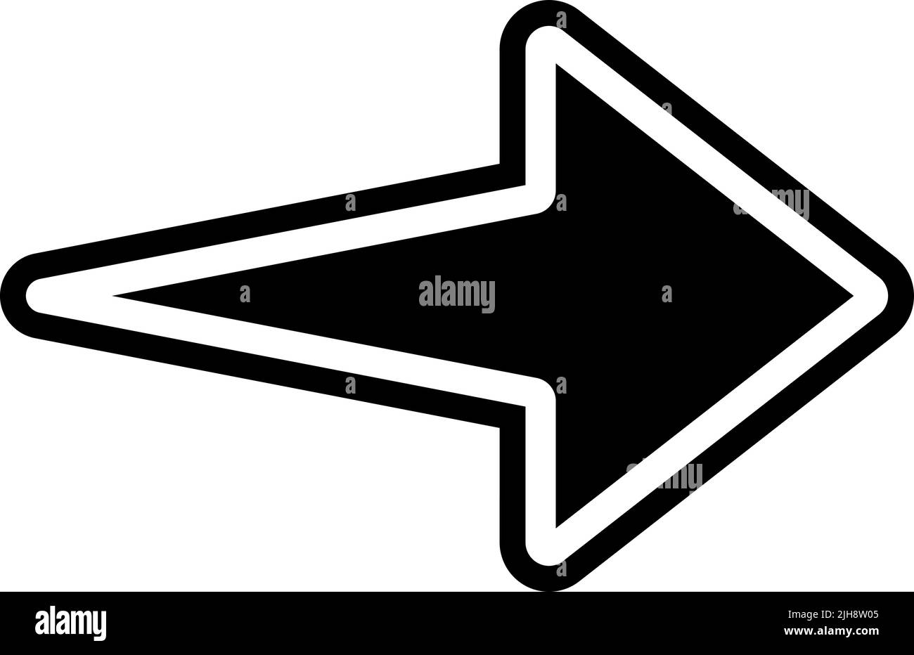 Arrows point to Stock Vector Image & Art - Alamy