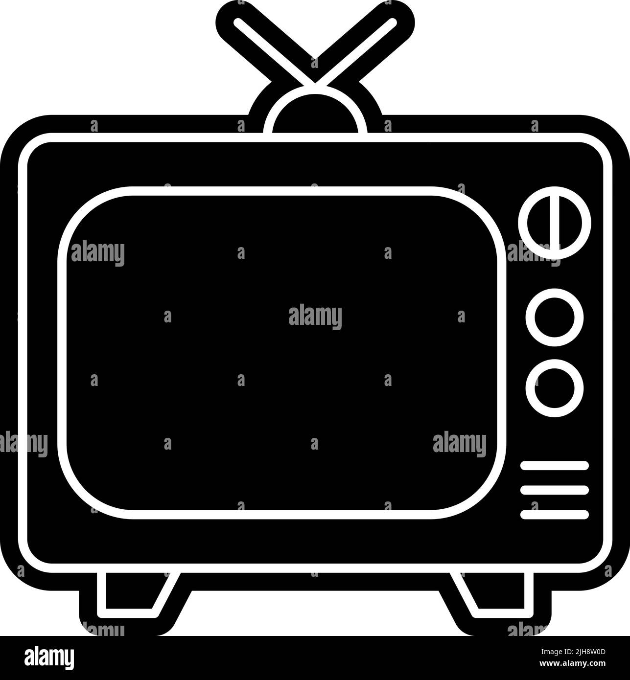 Basic element television Stock Vector Image & Art - Alamy