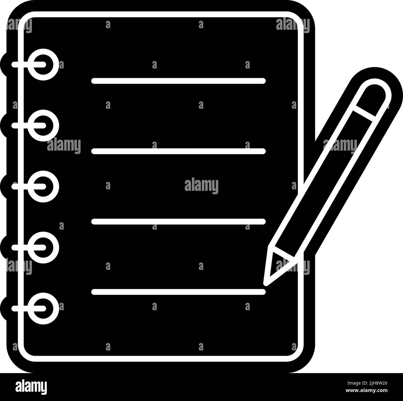 Basic element notepad Stock Vector Image & Art - Alamy