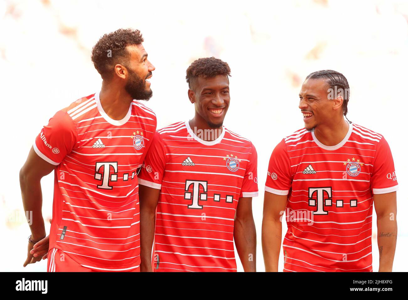 firo : Soccer: Soccer: 16.07.2022 1.Bundesliga, season 2022/2023 team presentation FC Bayern ...
