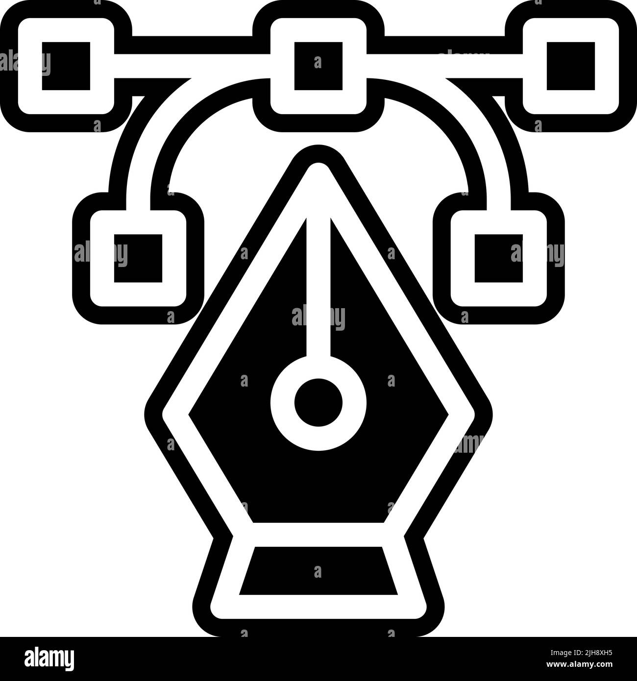 Design thinking pen tool Stock Vector Image & Art - Alamy