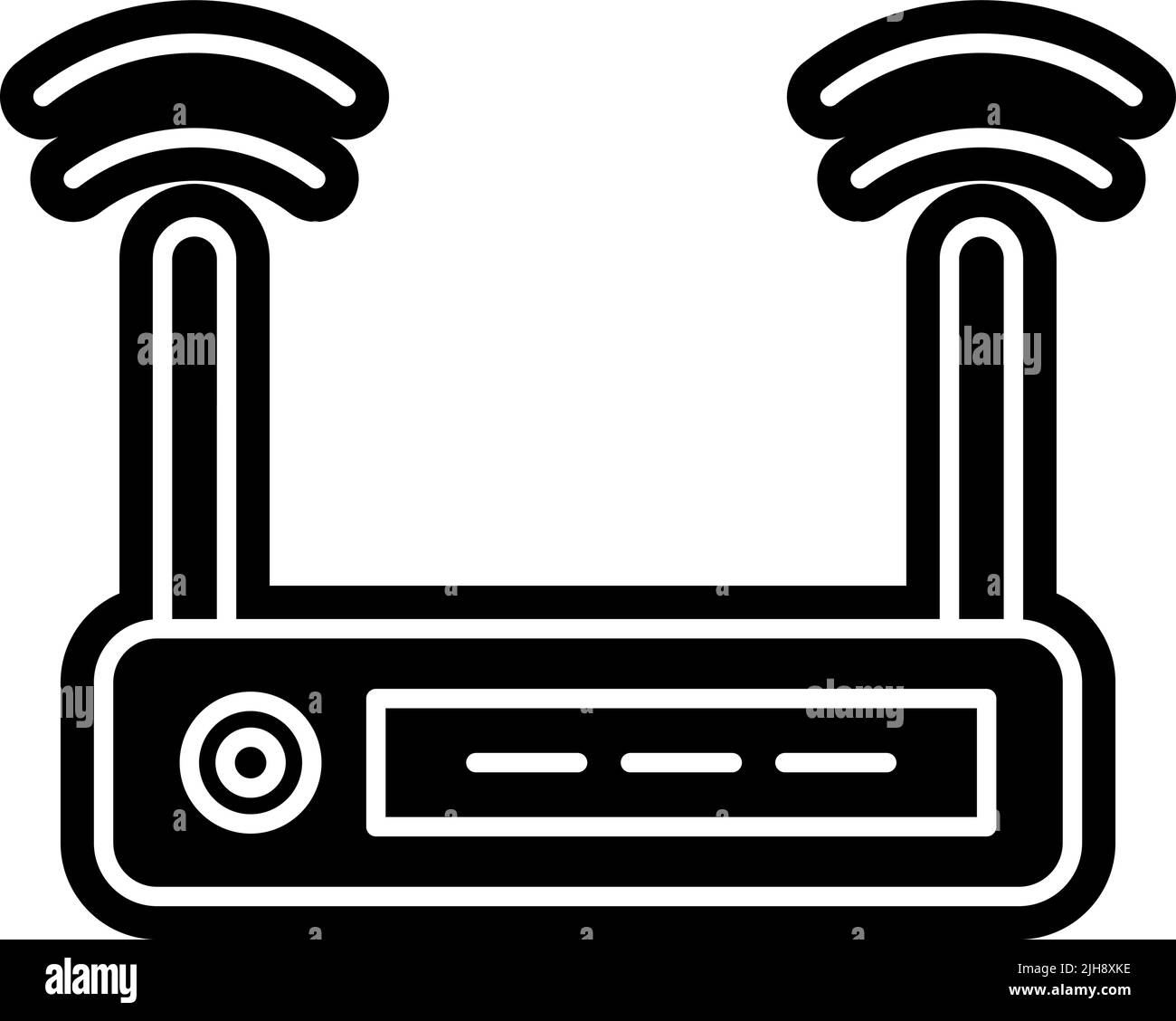 Communications router Stock Vector Image & Art - Alamy