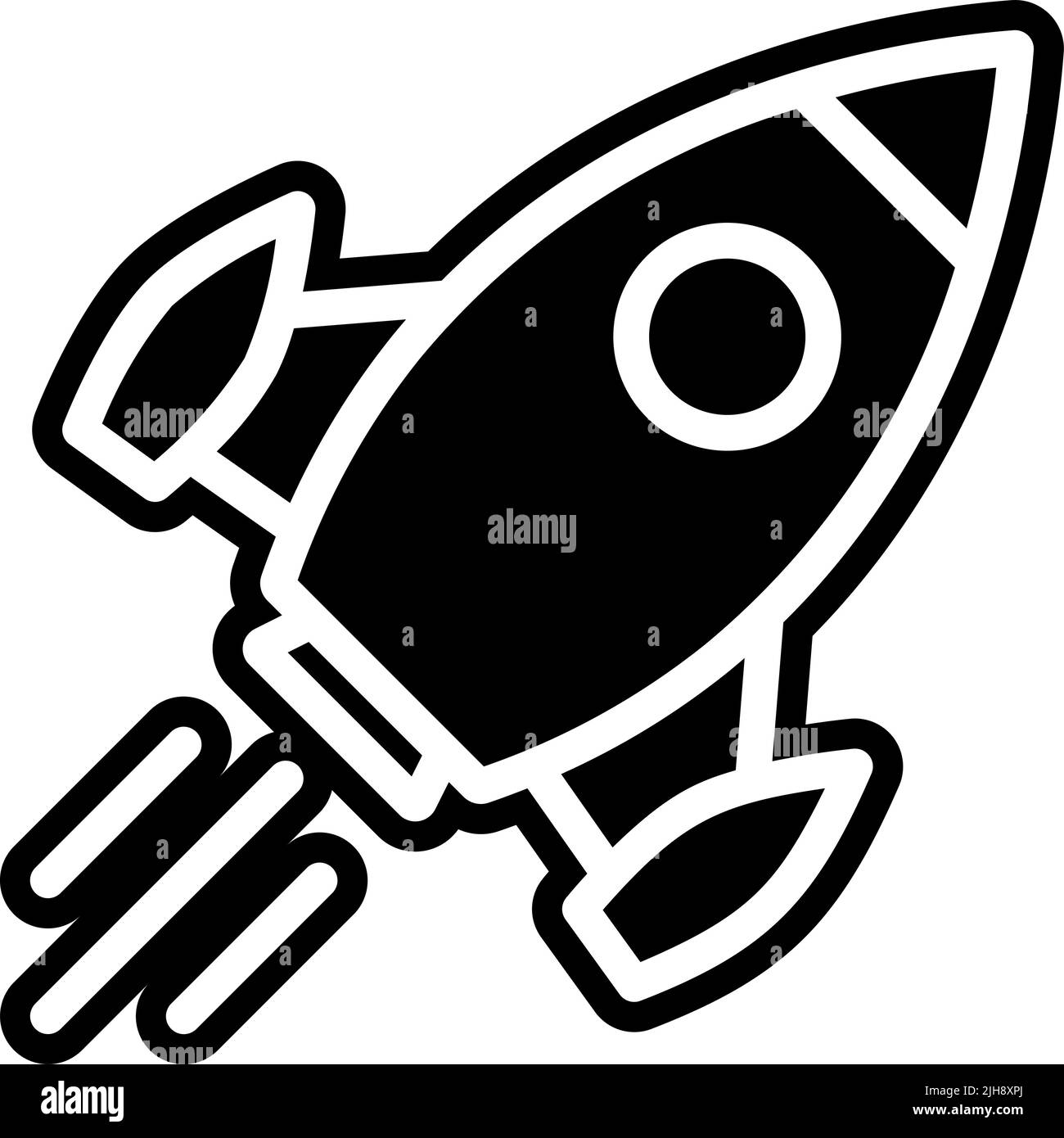 Rocket booster drawing hi-res stock photography and images - Alamy