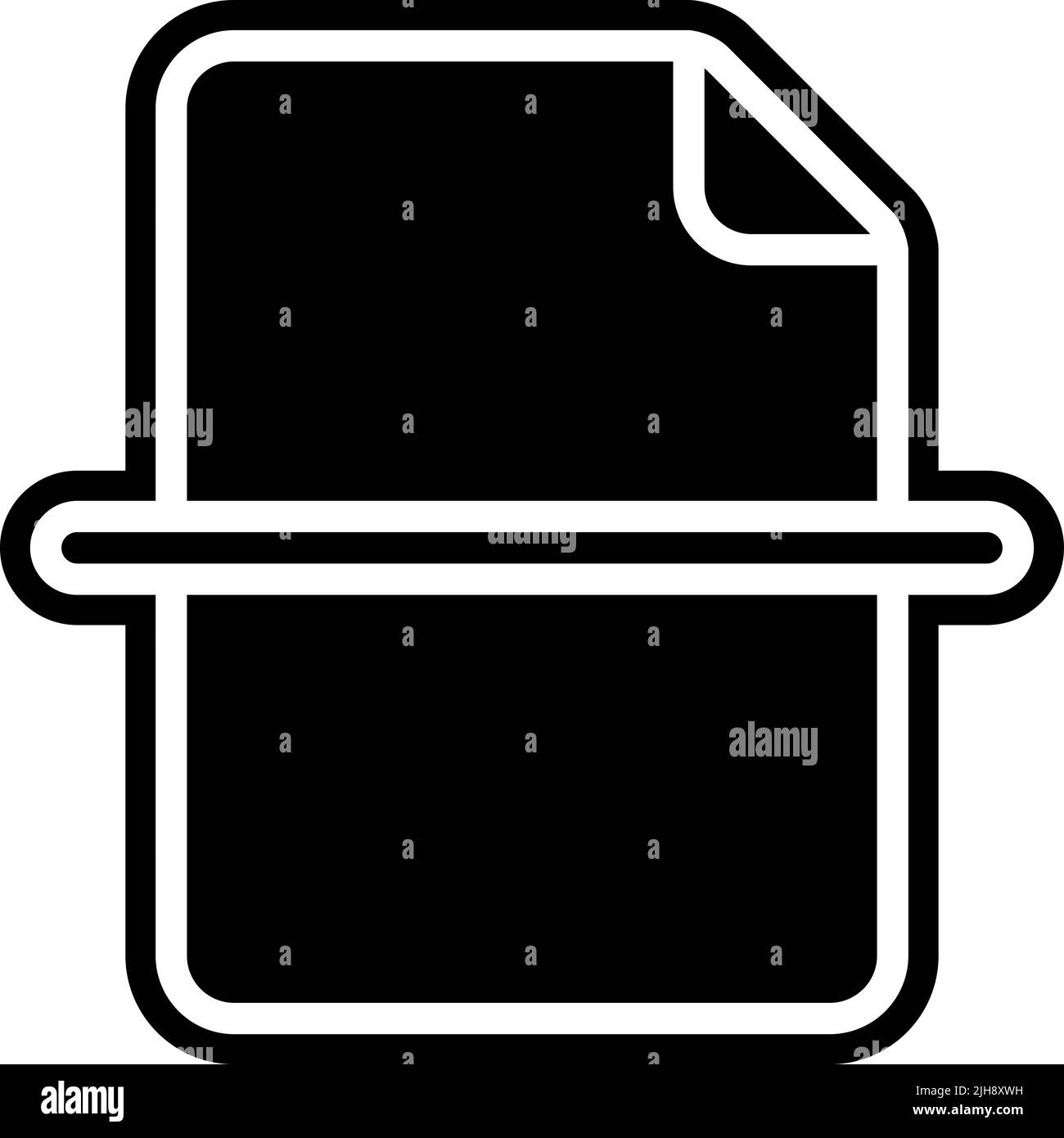 Files and documents scan Stock Vector Image & Art - Alamy