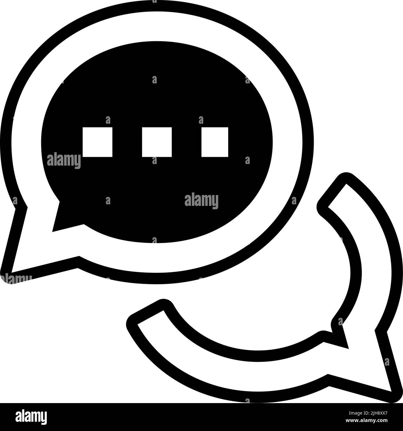 Ecommerce chat Stock Vector Image & Art - Alamy