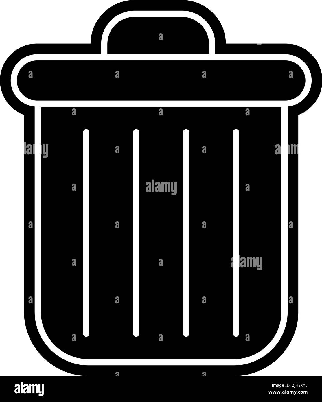 Essential dustbin Stock Vector Image & Art - Alamy