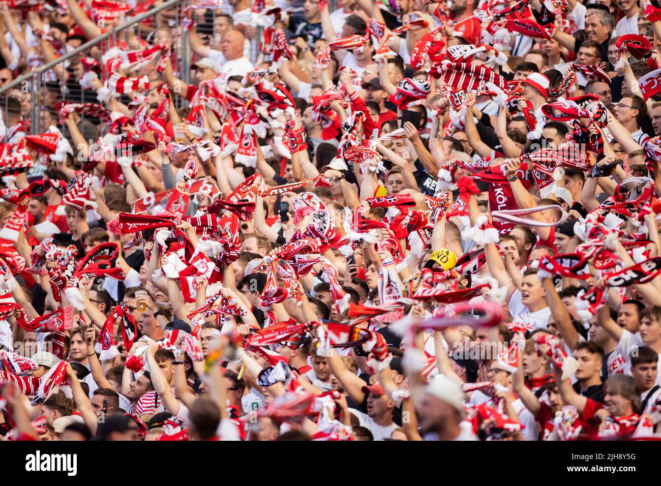 Cologne, Germany. 16th July, 2022. Soccer: Test match, 1. FC Köln - AC ...