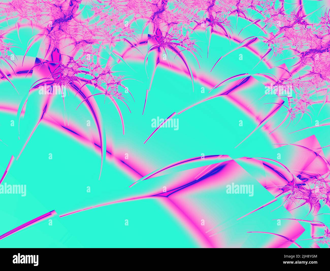 abstract pink blue line drawing, color graphics, background, design ...