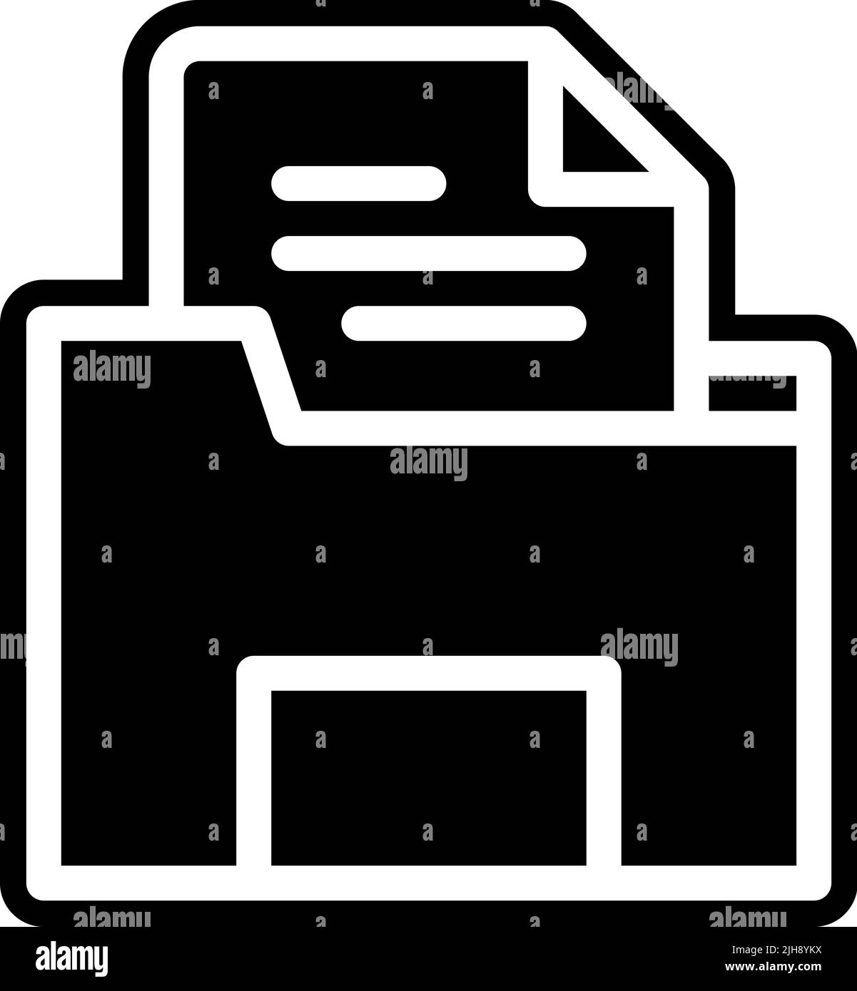 Data server management icons Black and White Stock Photos & Images - Alamy