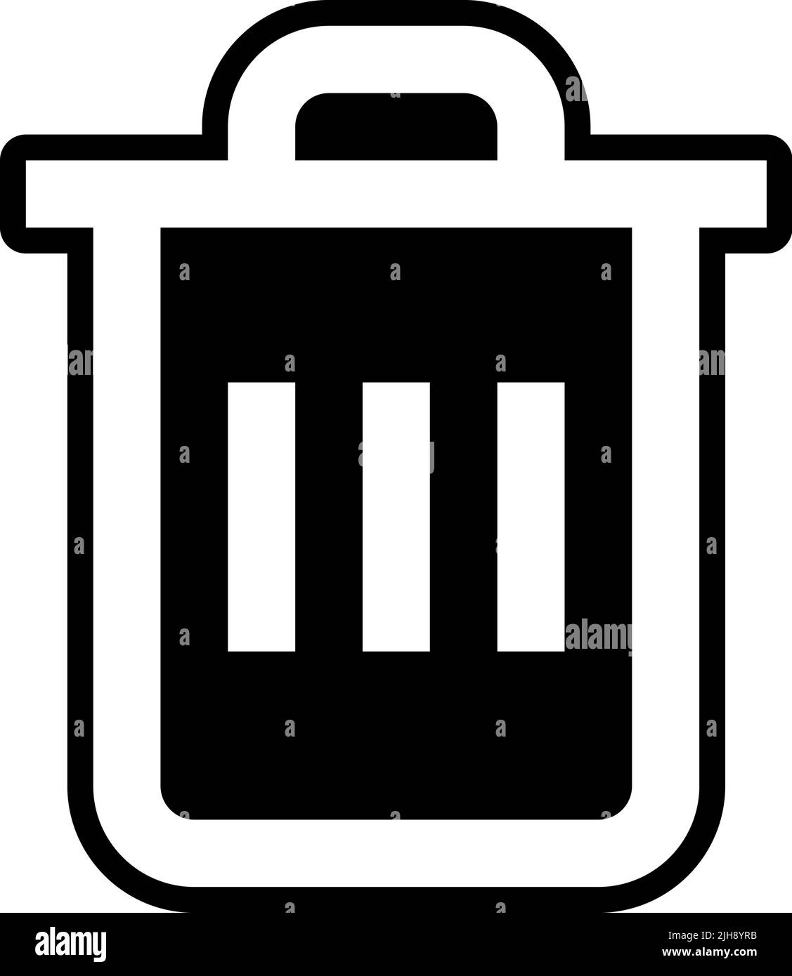 Waste bin store Stock Vector Images - Alamy
