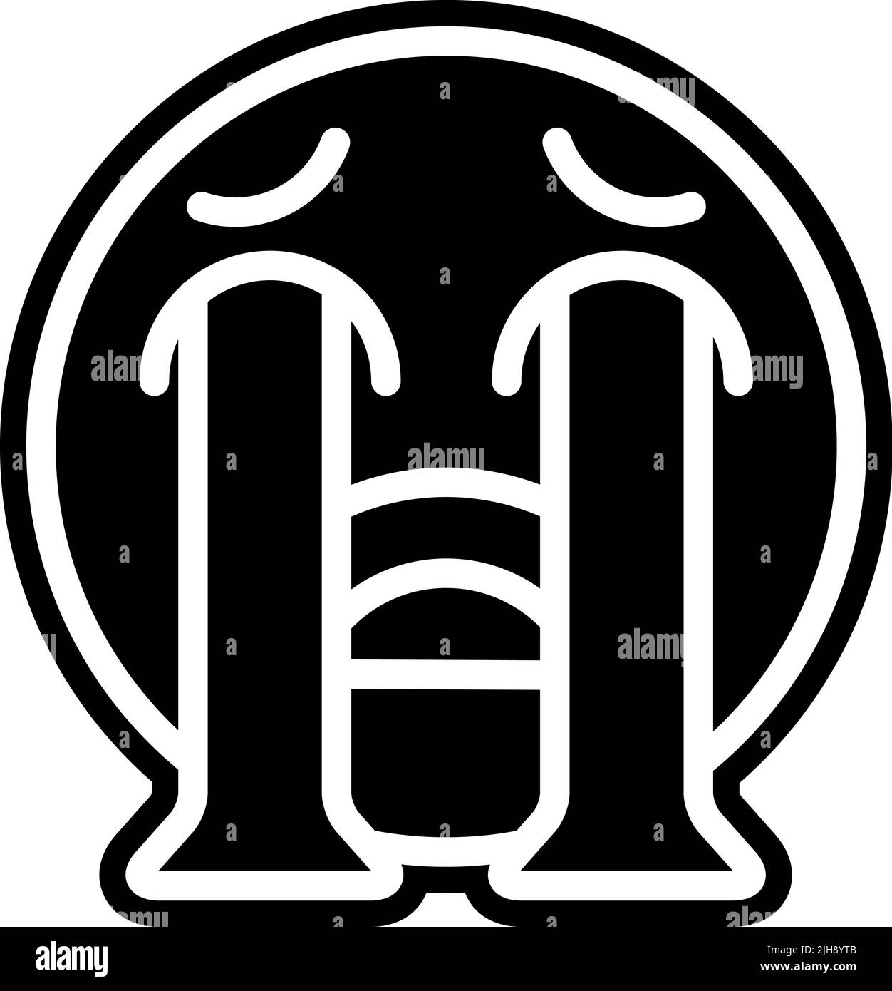 White flat crying face Stock Vector Images - Alamy