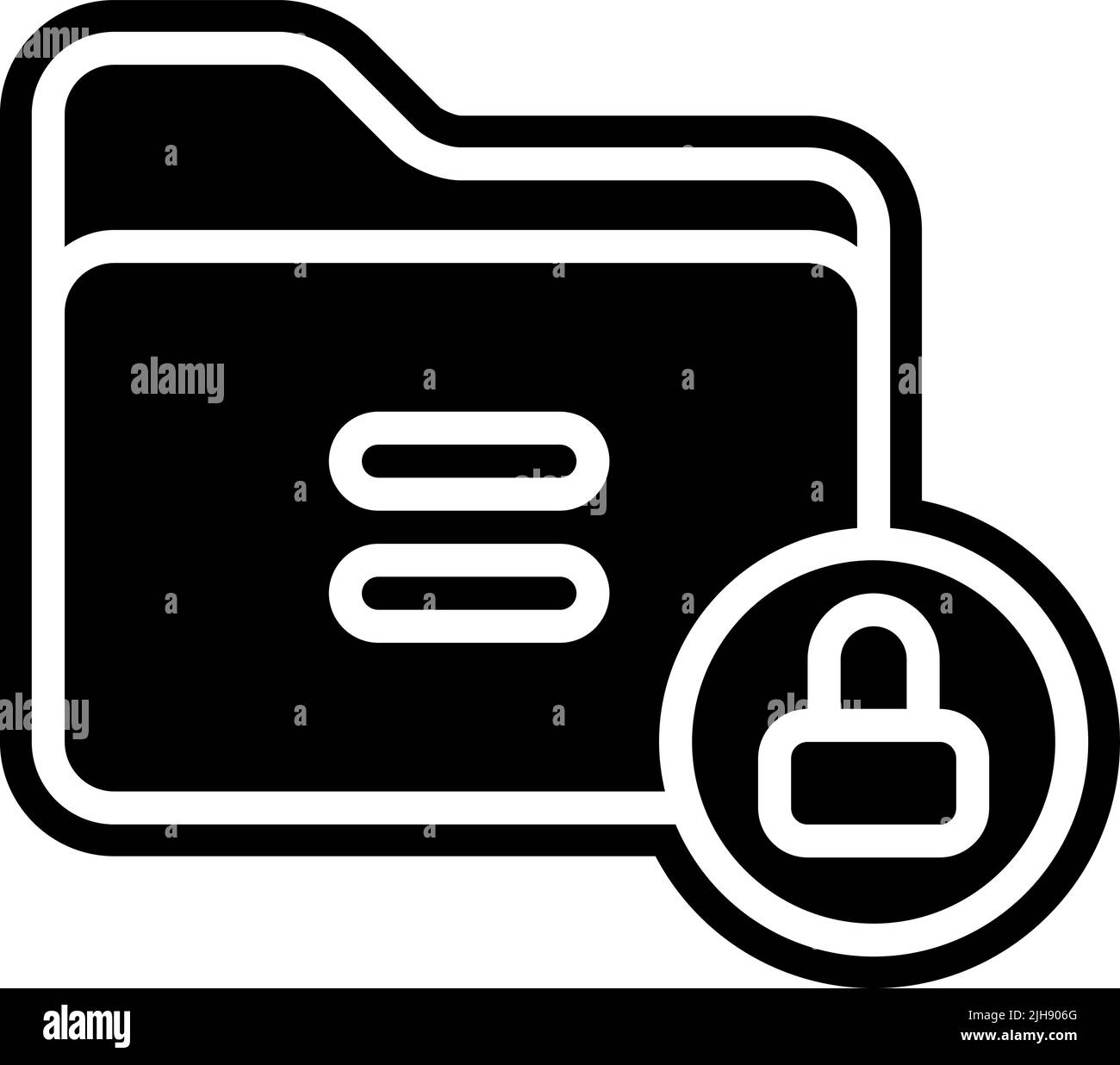 Files and documents lock Stock Vector Image & Art - Alamy