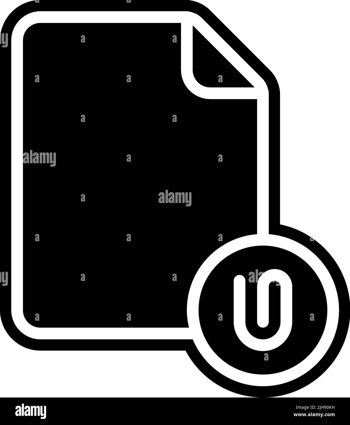 Files and documents attach file Stock Vector Image & Art - Alamy