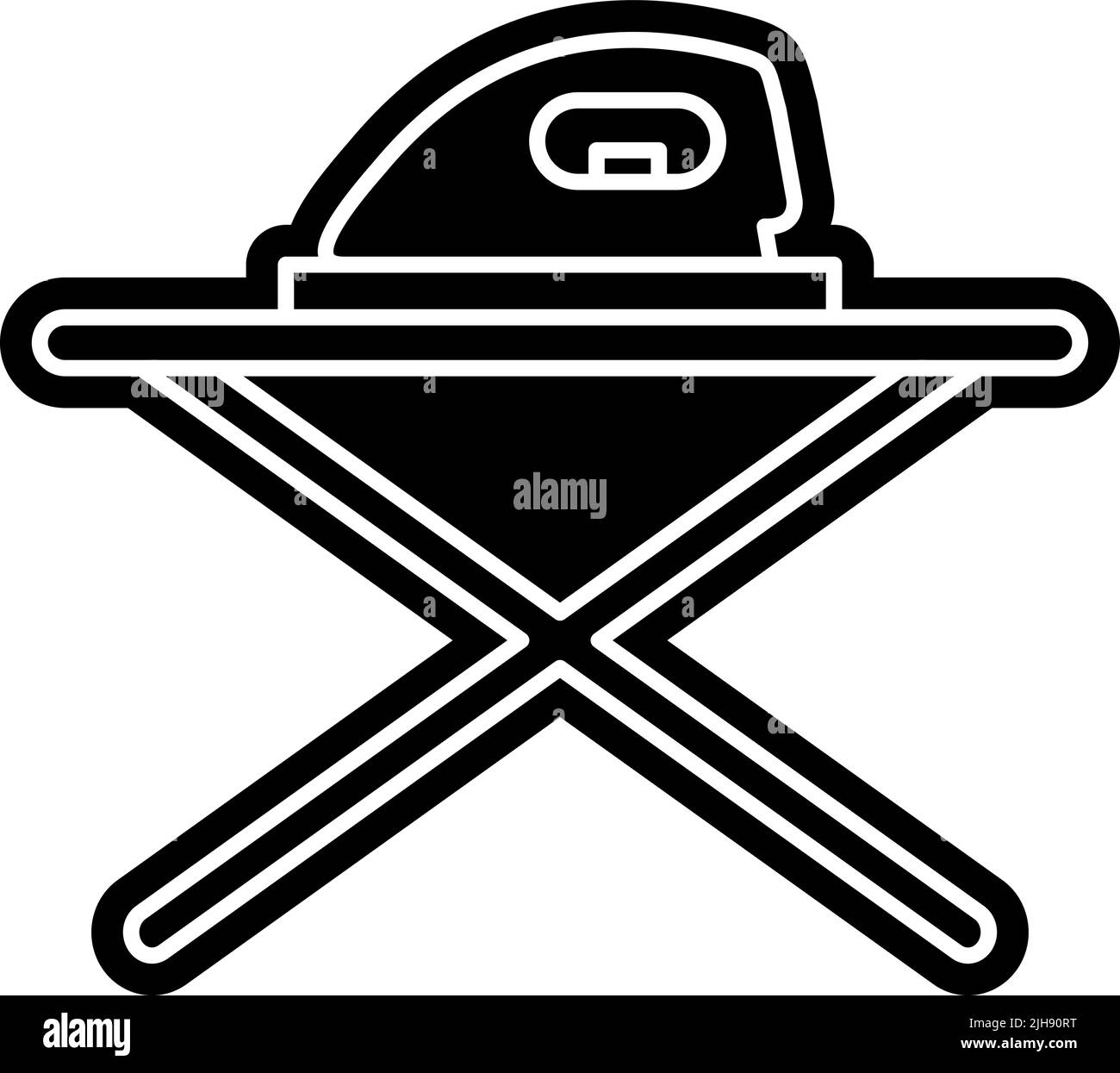 Furniture iron table Stock Vector Image & Art - Alamy