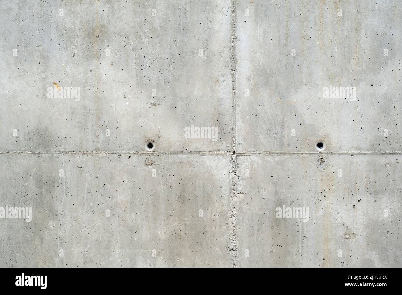 Old weathered raw concrete formwork wall, grunge background Stock Photo ...