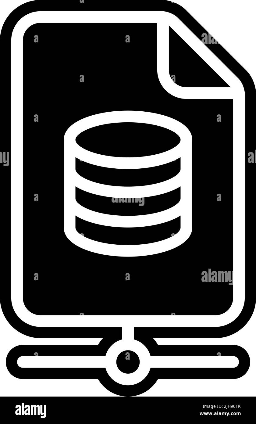 Files and documents database Stock Vector Image & Art - Alamy