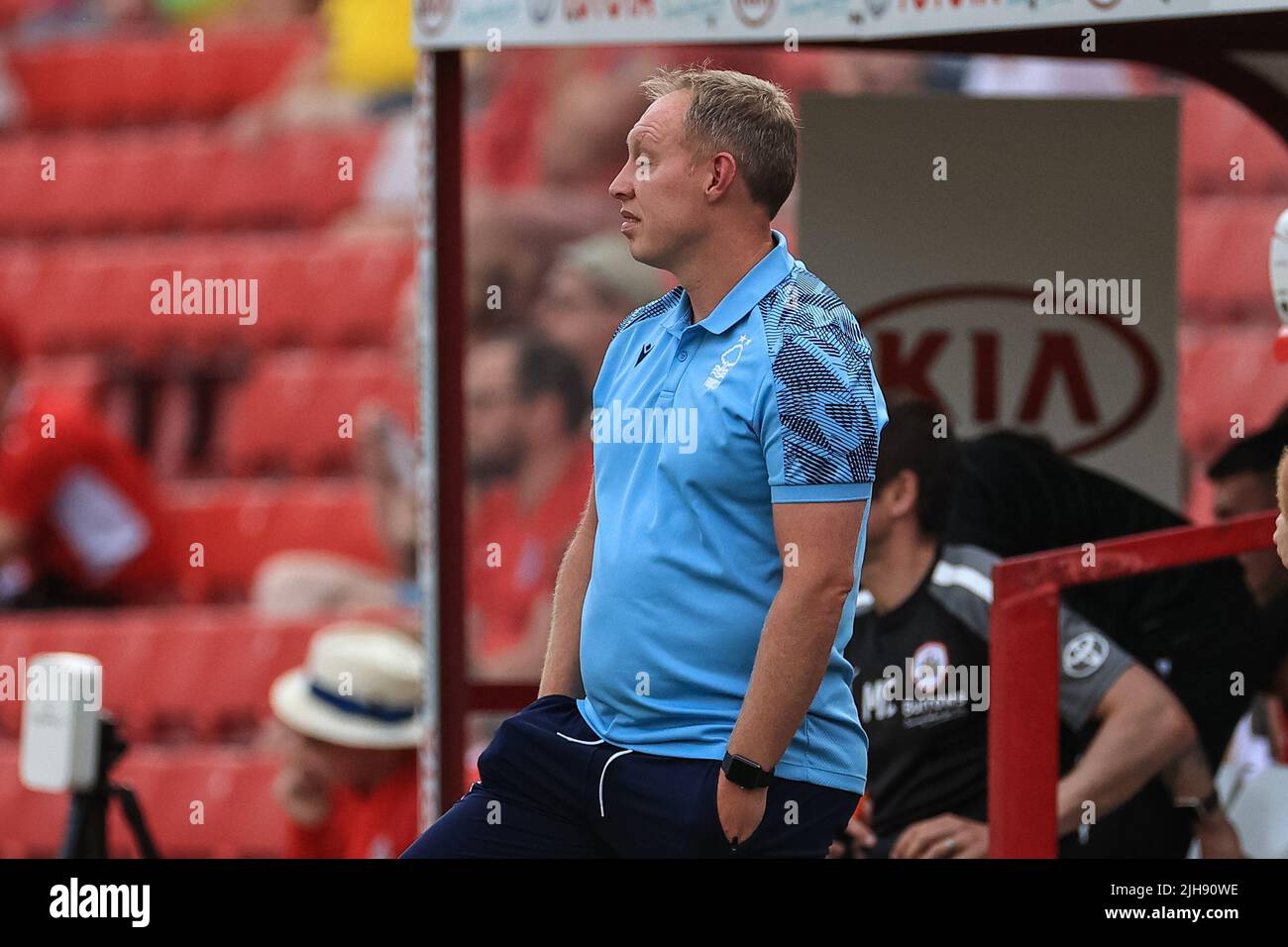 Steve Cooper manager of Nottingham Forest during the game Stock Photo ...